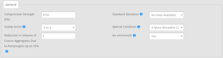 Concrete Mix Design Calculator (Based on the ACI Code)