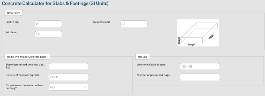 The Ultimate Concrete Calculator (Cubic Meters, Cubic Yards, & Bags)